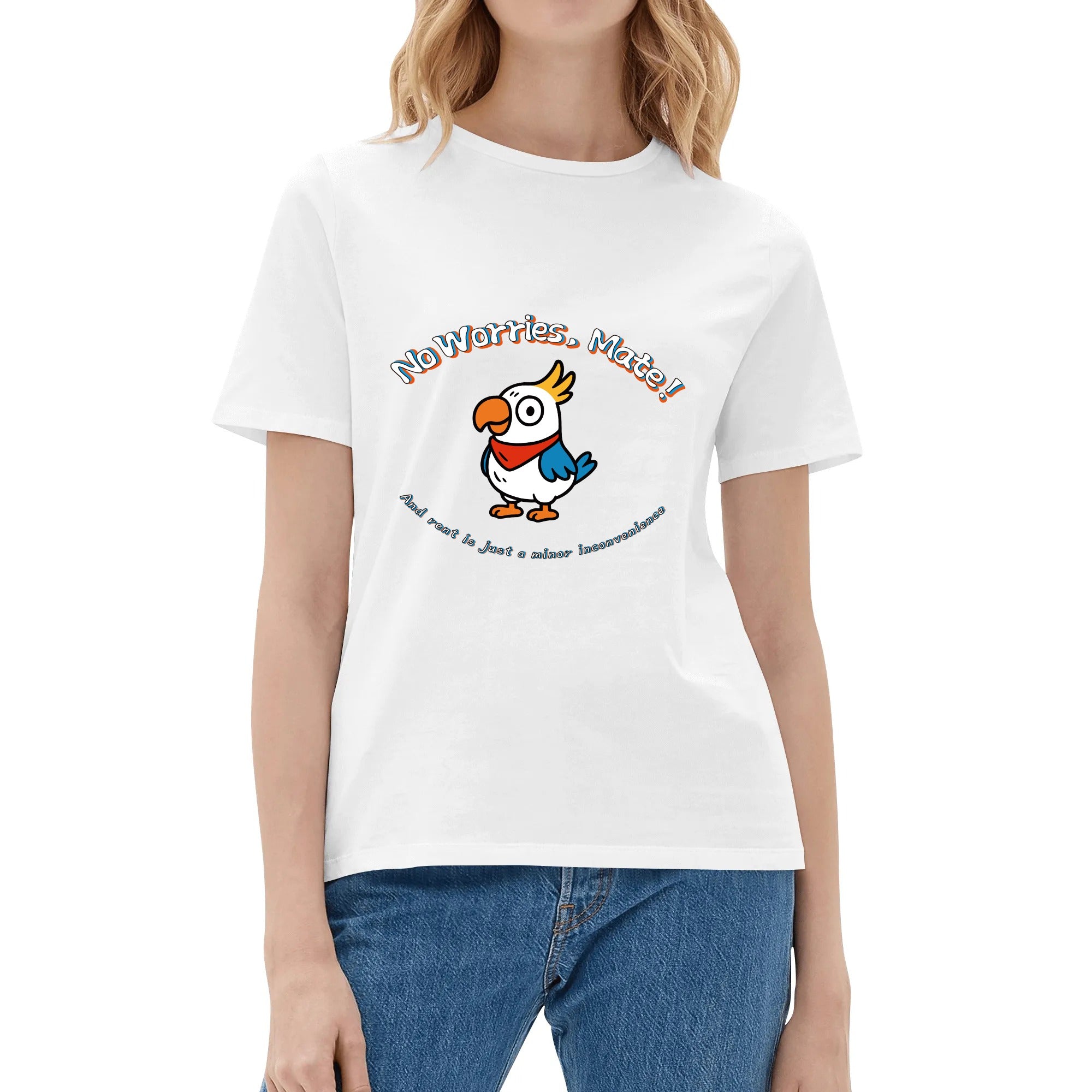 Cotton Front Back Printing T Shirt – wookaka